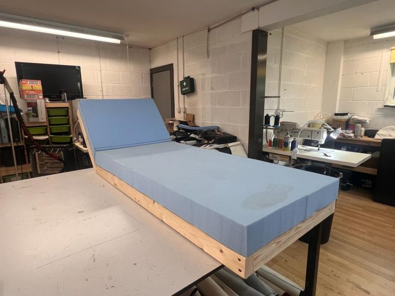 Design & Creation of Bespoke Chaise Lounge for Hyperice - Gym Wizard ...